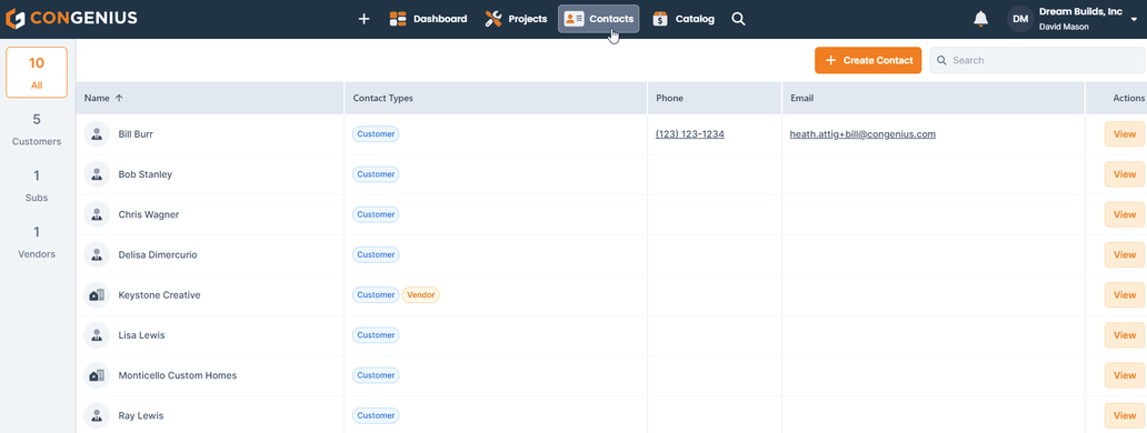 How to Create and Edit Contacts